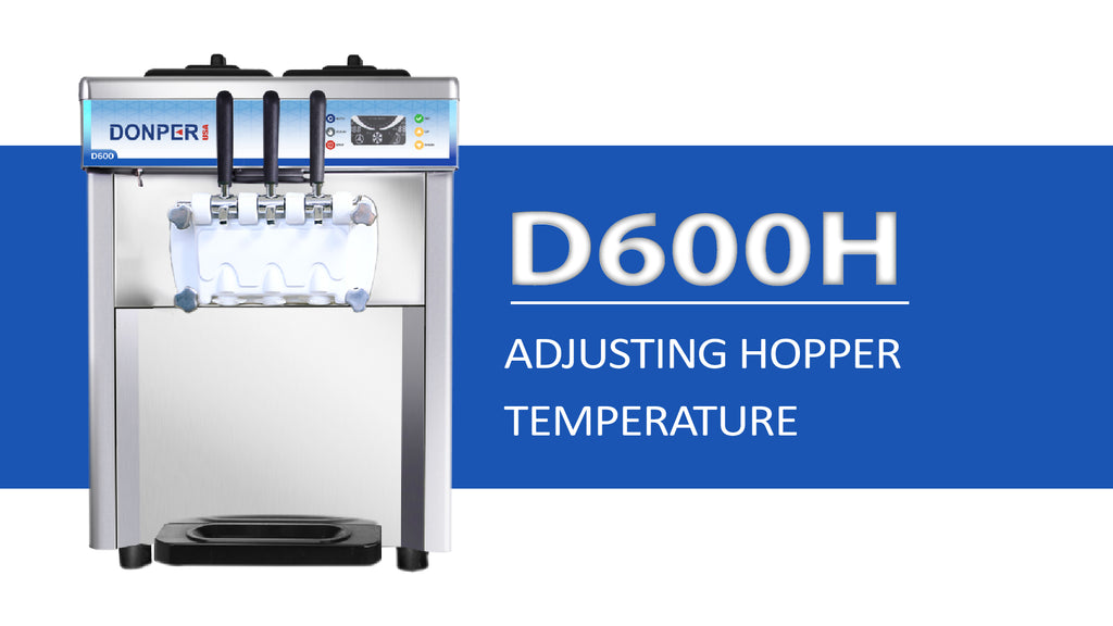 Adjusting Hopper Temperature – Donper USA