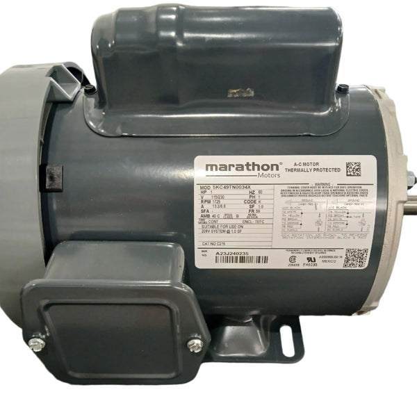 D800(H), D900(H), BH7480 - MARATHON MOTOR (230V/ 115V 60HZ) 5/8" DRIVE ...