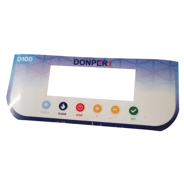 D100 - FRONT FACE STICKER – Donper USA